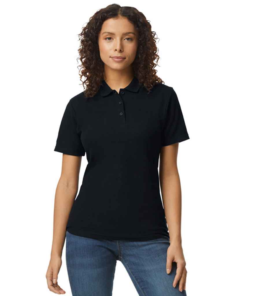 Gildan Ladies SoftStyle® Double Piqué Polo Shirt GD75 - BluT