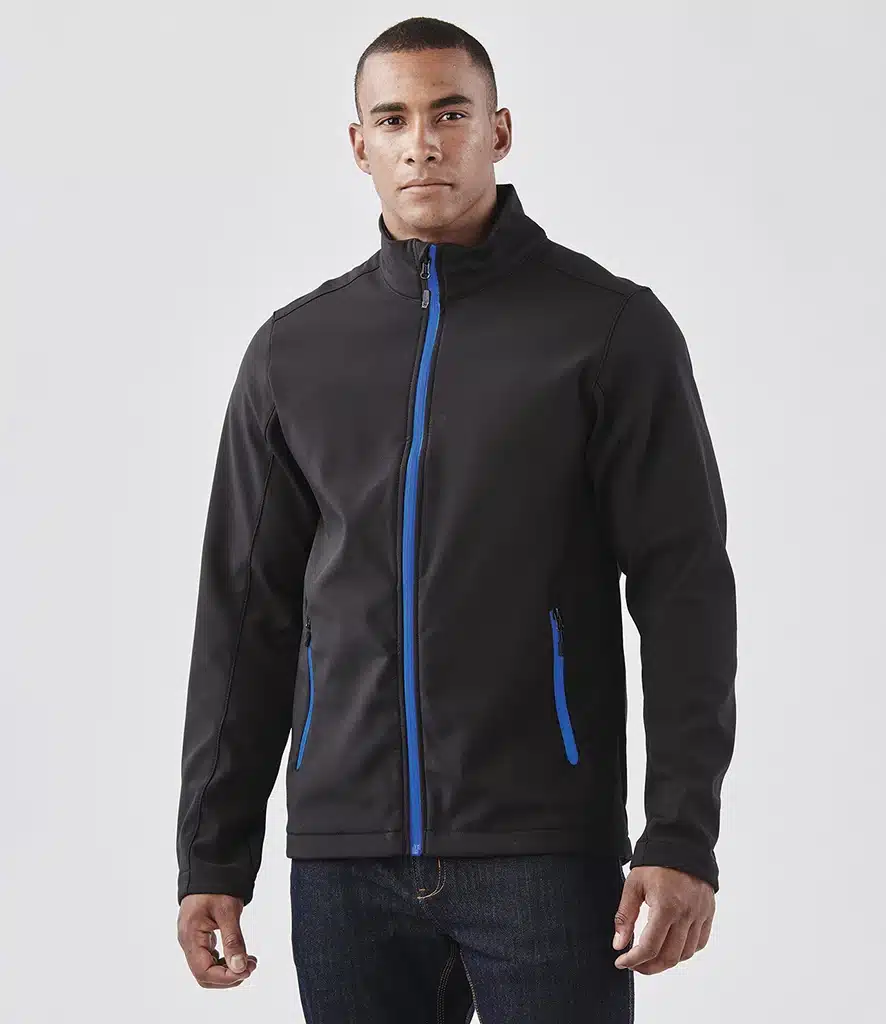 Stormtech Orbiter Soft Shell Jacket. Two layer soft shell. KSB1 Mens - BluT